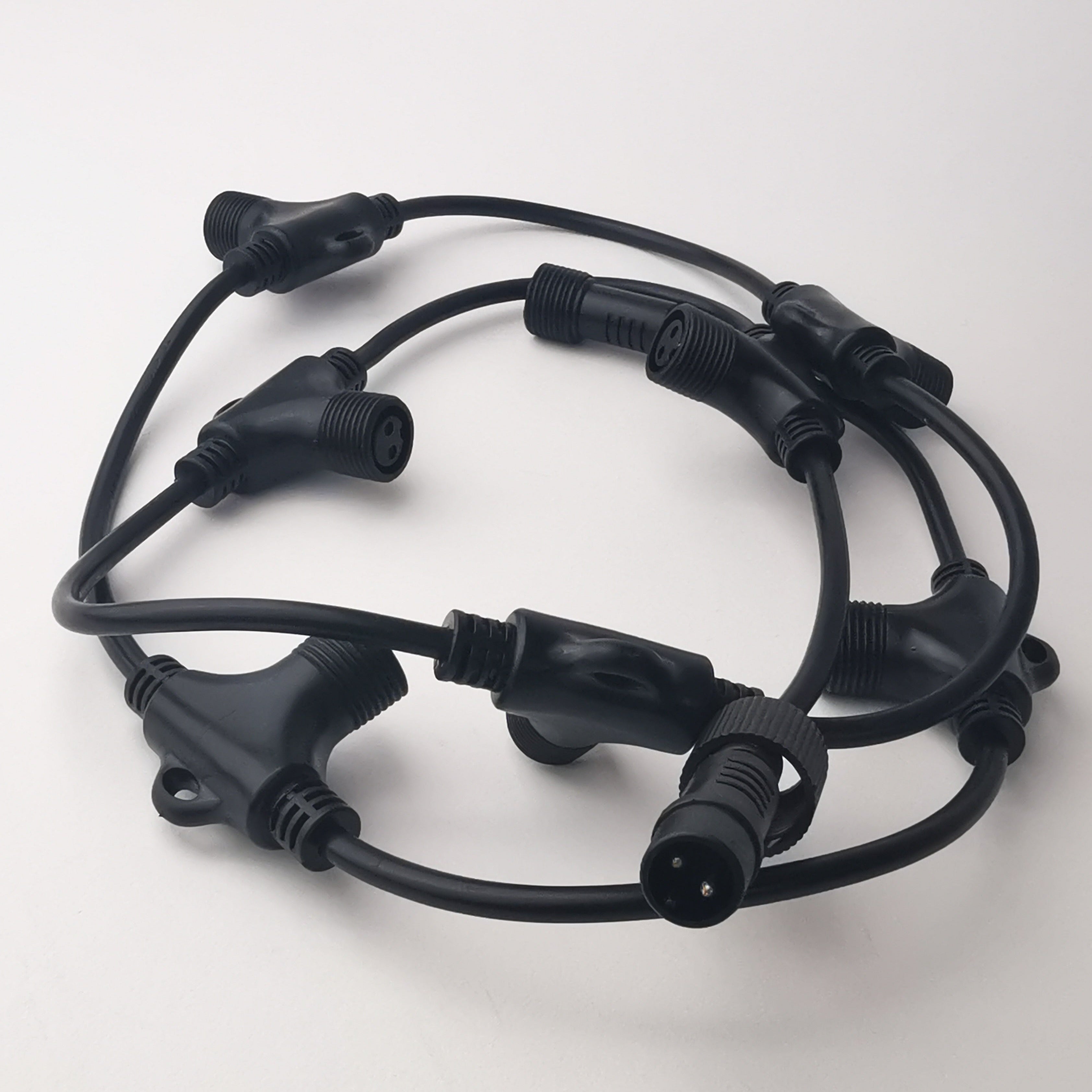 7 Ports Connector | String Lights | Black – Love Your Lights